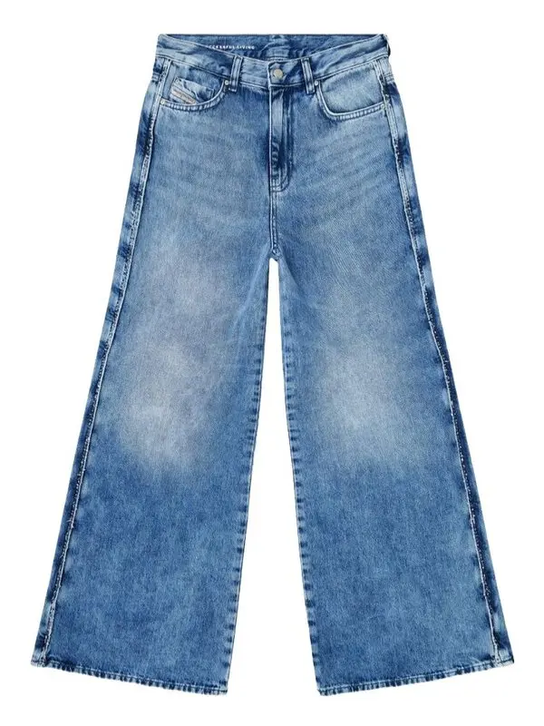 DIESEL® 1978 D-akemi Flared Jeans - Medium Blue