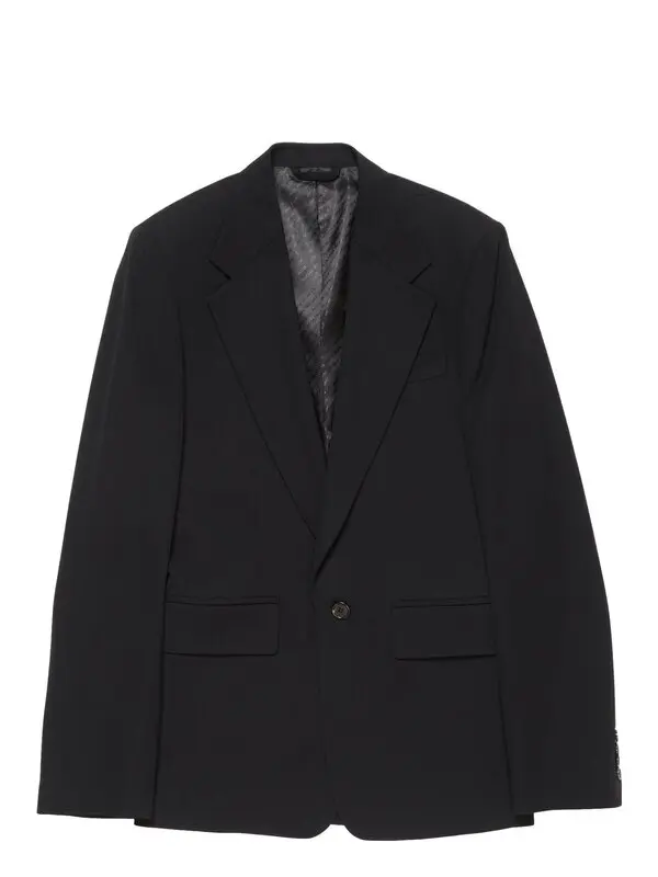 Acne Studios Fitted Suit Jacket - Black