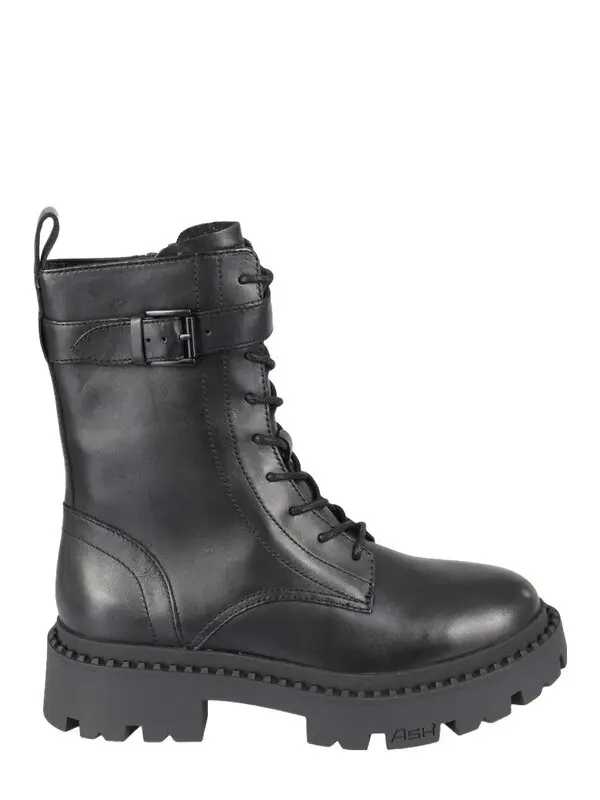 Ash Gena 45mm Ankle Boots - Black
