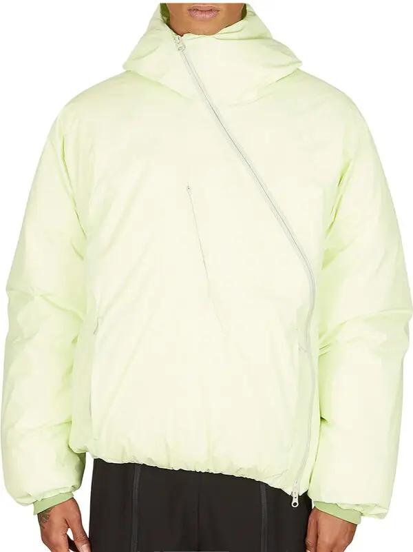 POST ARCHIVE FACTION (PAF) Hooded Down Jacket - Nude