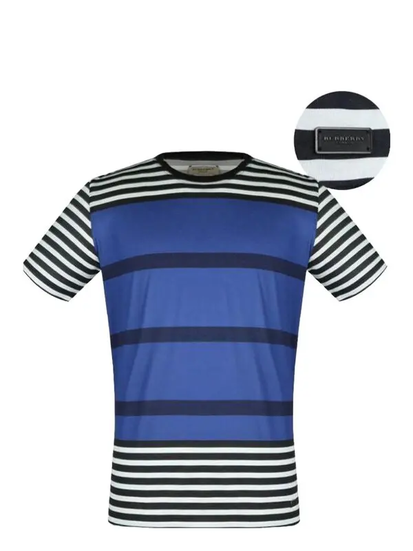 Burberry Printed T-shirt - Blue