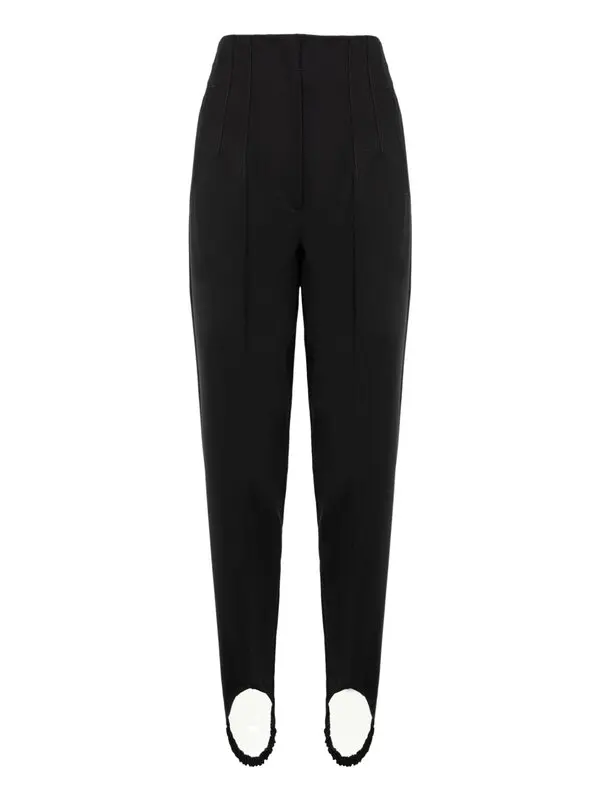 Giuseppe Di Morabito High-waisted Wool-blend Leggings - Black