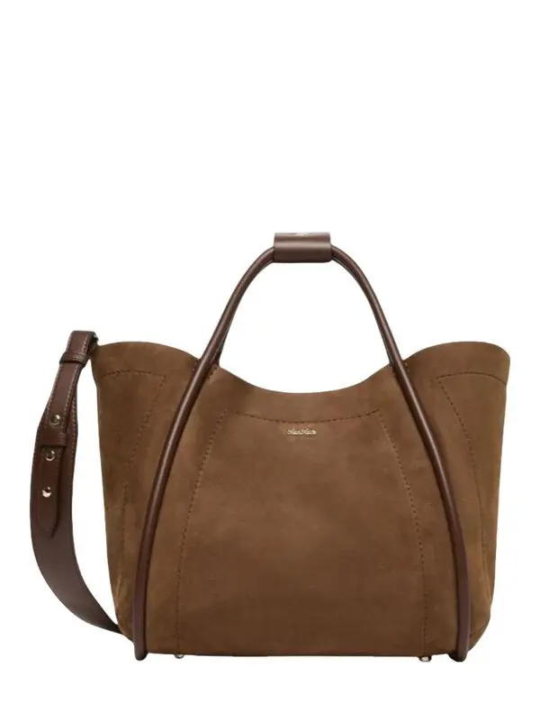 Max Mara Marines Tote Bag - Dark Brown