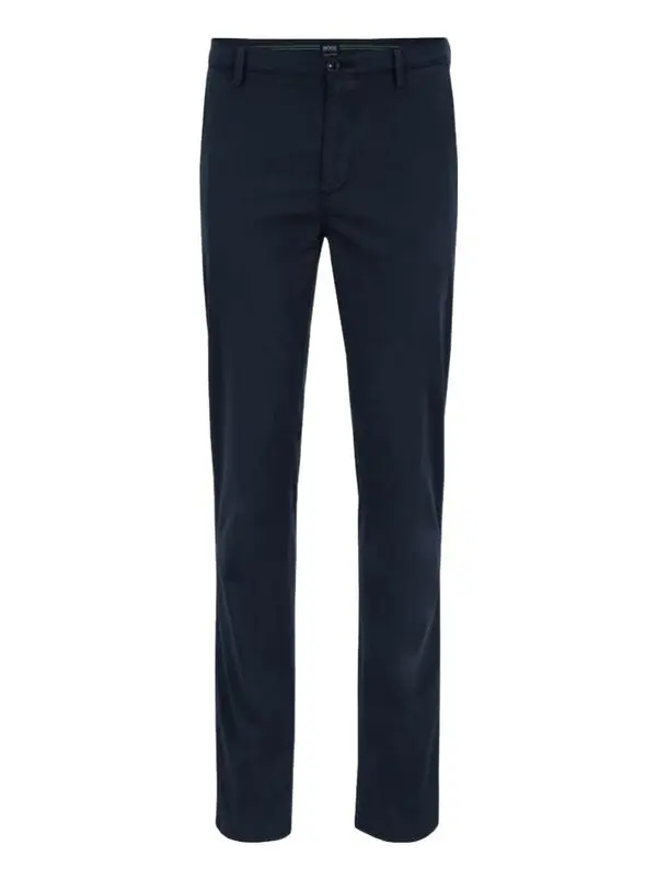 Hugo Boss Straight Leg Casual Pants - Black