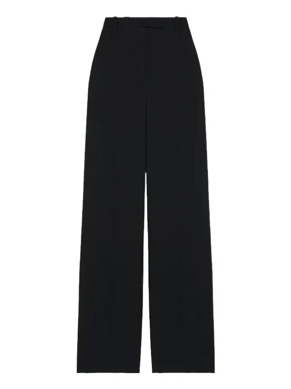 Alexander McQueen High-waisted Tailored Trousers - Black