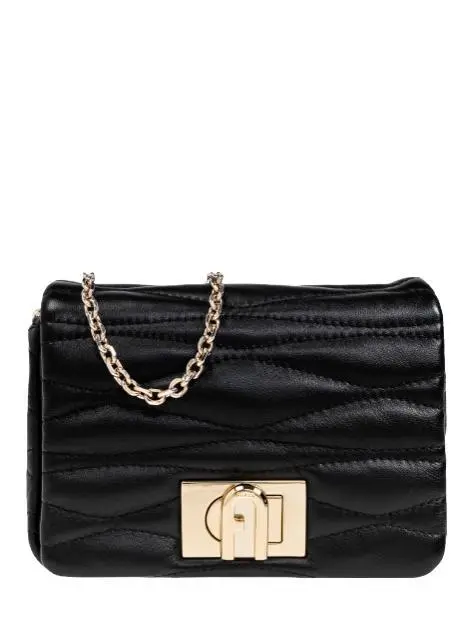 Furla 1927 Mini Shoulder Bag - Black