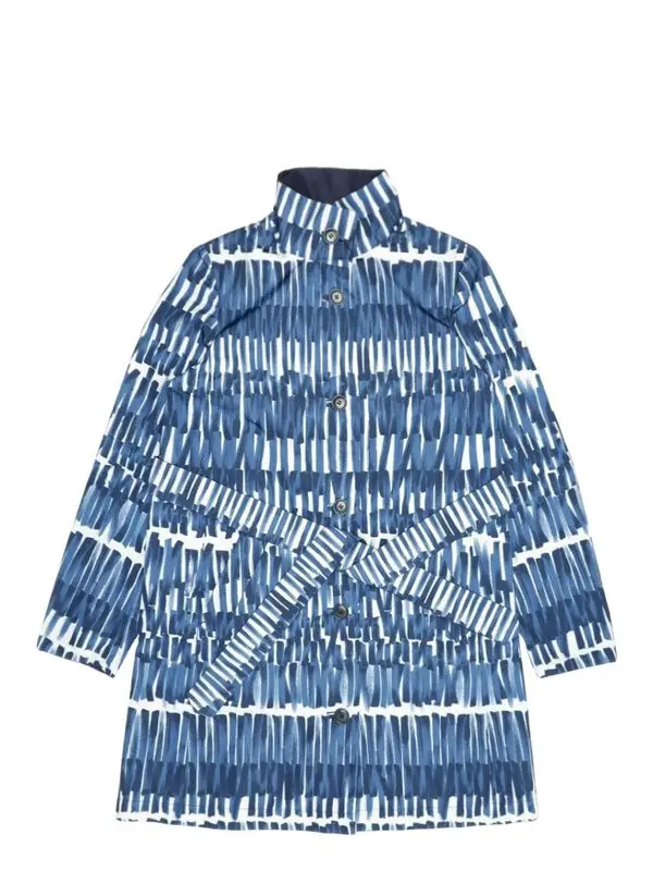 Max Mara Printed Casual Jacket - Blue
