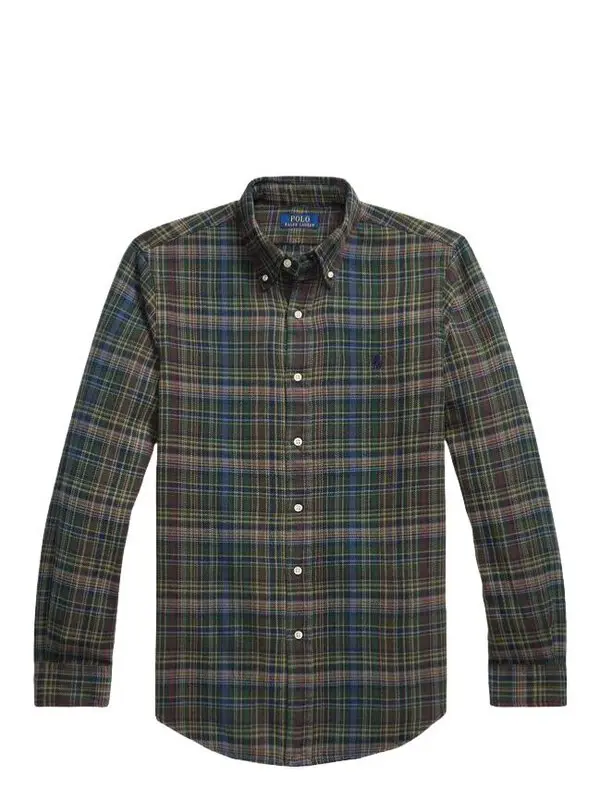 Polo Ralph Lauren Checked Button-up Shirt - Black