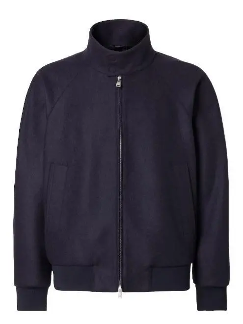 Fendi Zip-up Bomber Jacket - Blue