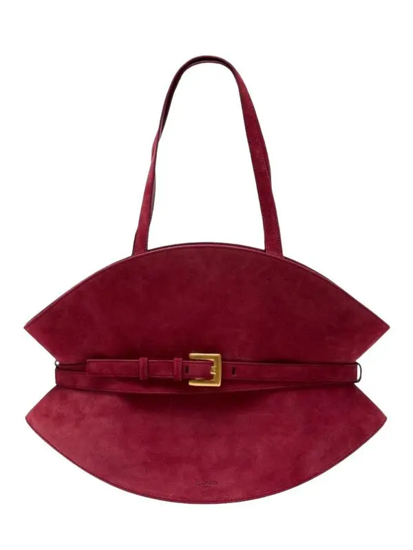 Balmain Medium Shuffle Shoulder Bag - Red