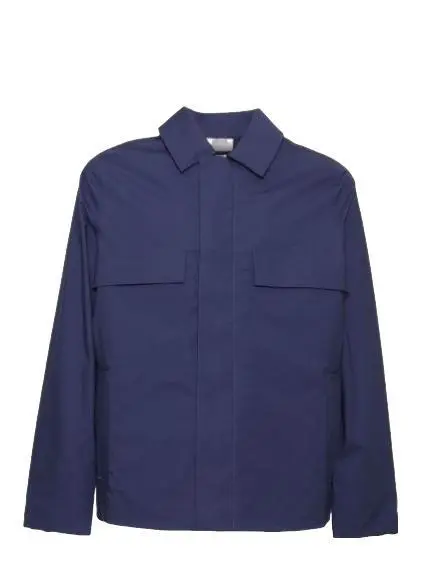 K-WAY Three-layers Poplin Jacket - Blue