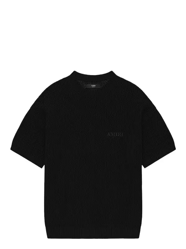 Amiri Logo-print T-shirt - Black