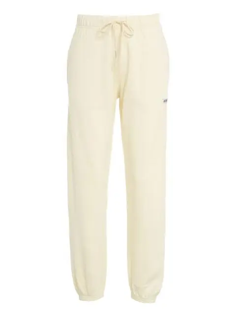 AUTRY Logo Label Jersey Sweatpants - White
