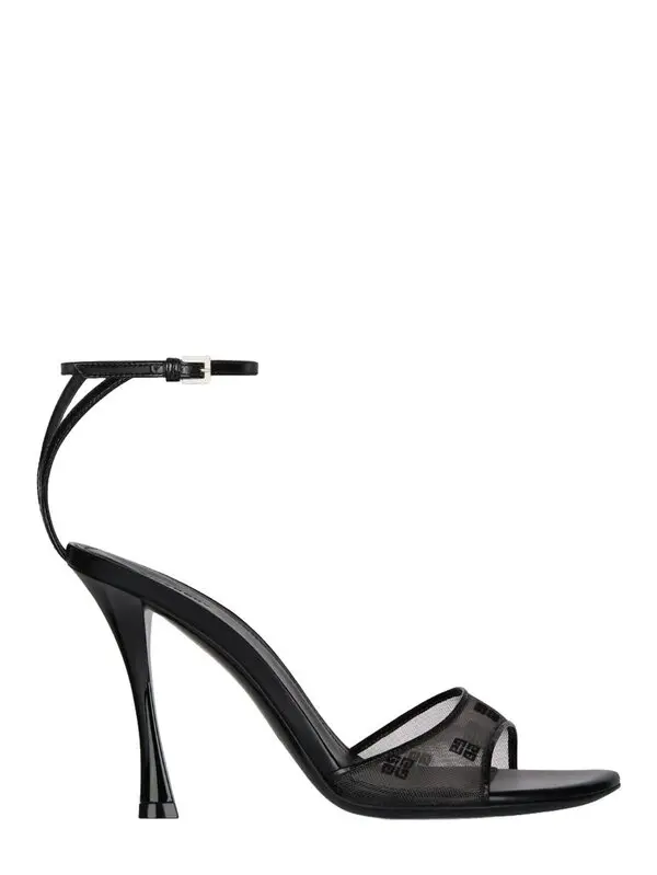 Givenchy 4g Mesh Stitch Sandals - Black
