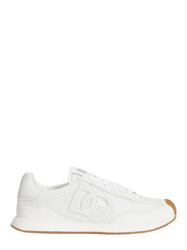 Dolce & Gabbana Logo Patch Cushion Sneakers - White