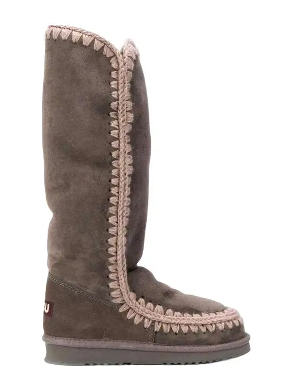 Mou Eskimo High-knee Boots - Black