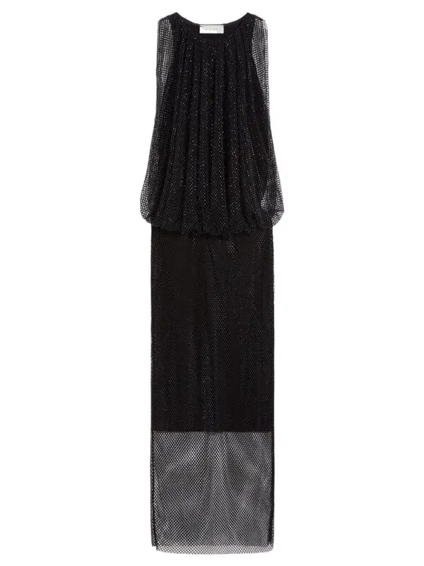 Sportmax Embellished Maxi Dress - Black