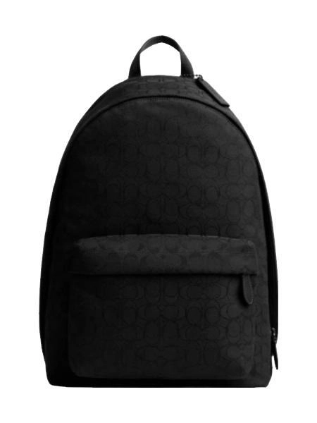 COACH Monogram Backpack - Black
