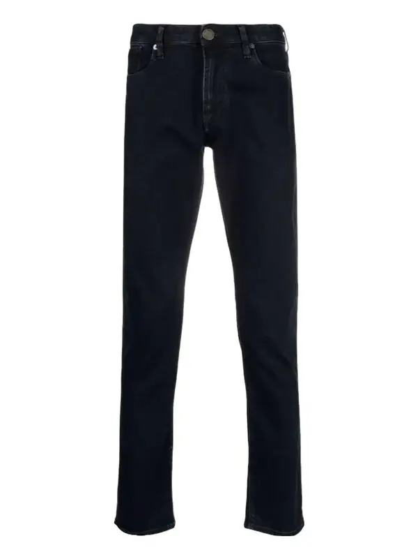 Emporio Armani Five-pocket Jeans - Black