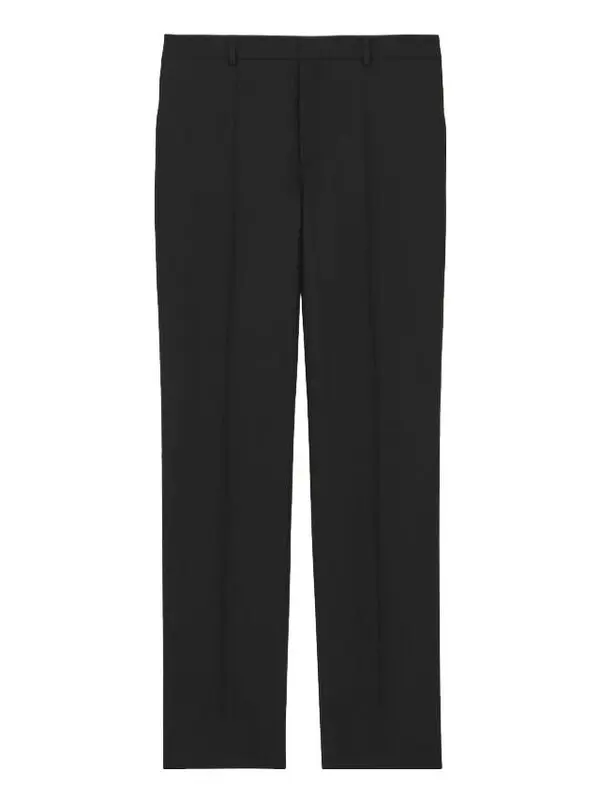 Saint Laurent Mid-rise Slim Fit Pants - Black