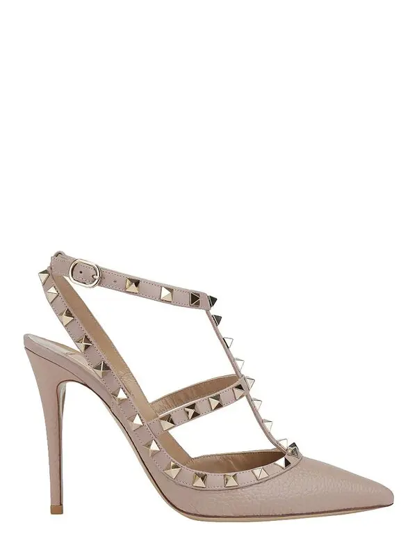 Valentino Garavani Rockstud Slingback Pumps - Nude