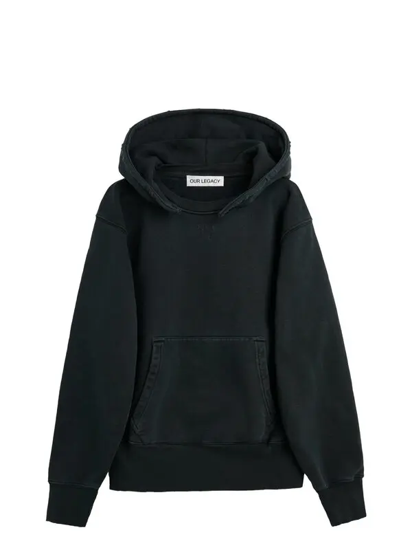 Our Legacy Long Sleeve Distressed Sweatshirt - Black