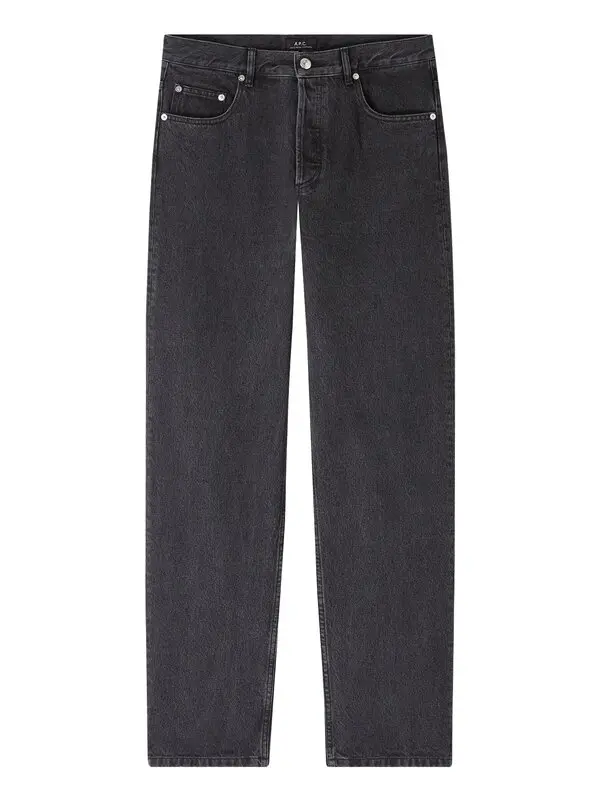 A.p.c. Low-rise Ultra-wide Leg Jeans - Black