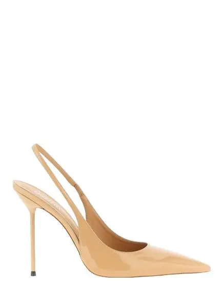 Paris Texas Lidia Slingback Pumps - Beige