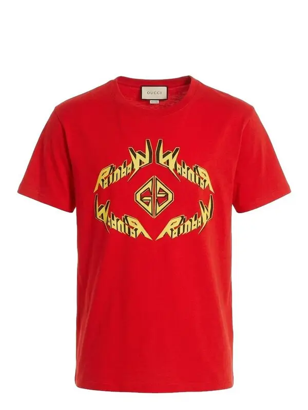 Gucci Printed T-shirt - Red