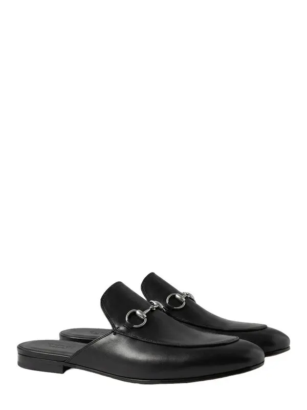 Gucci Mule With Horsebit - Black