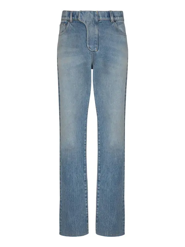 Balmain Regular-fit Denim Jeans - Blue