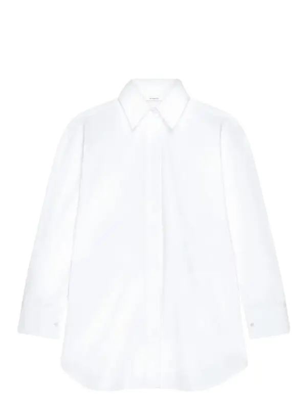 Givenchy Wrapped Long Sleeve Shirt - White
