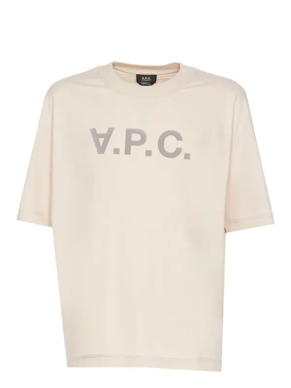 A.p.c. Crewneck Short Sleeve T-shirt - White