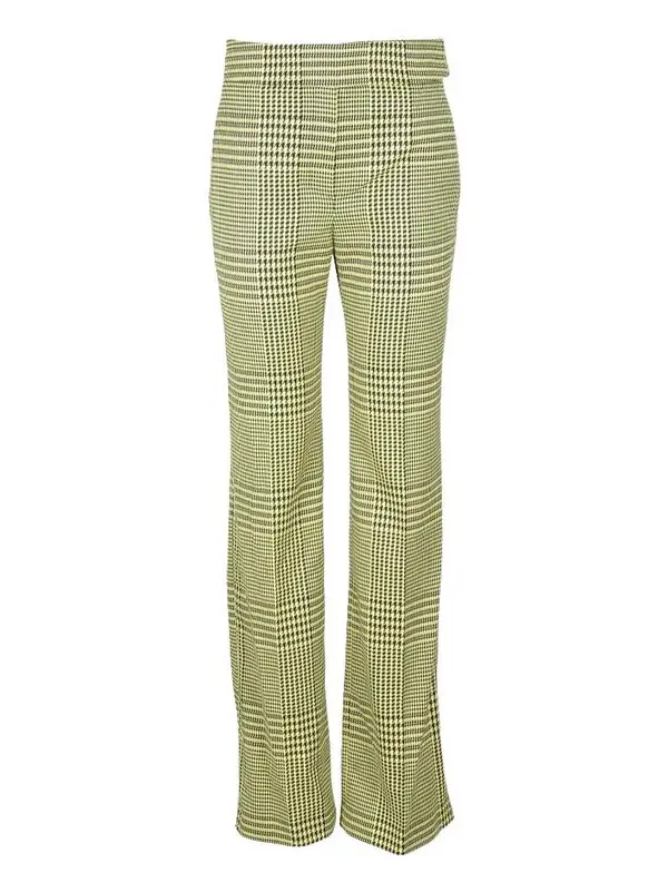 Alexandre Vauthier Checkered Tailored Pants - Nude