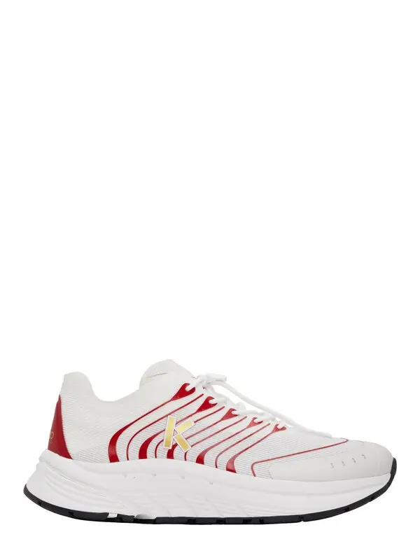 Kenzo Pace 2.0 Sneakers - White/red