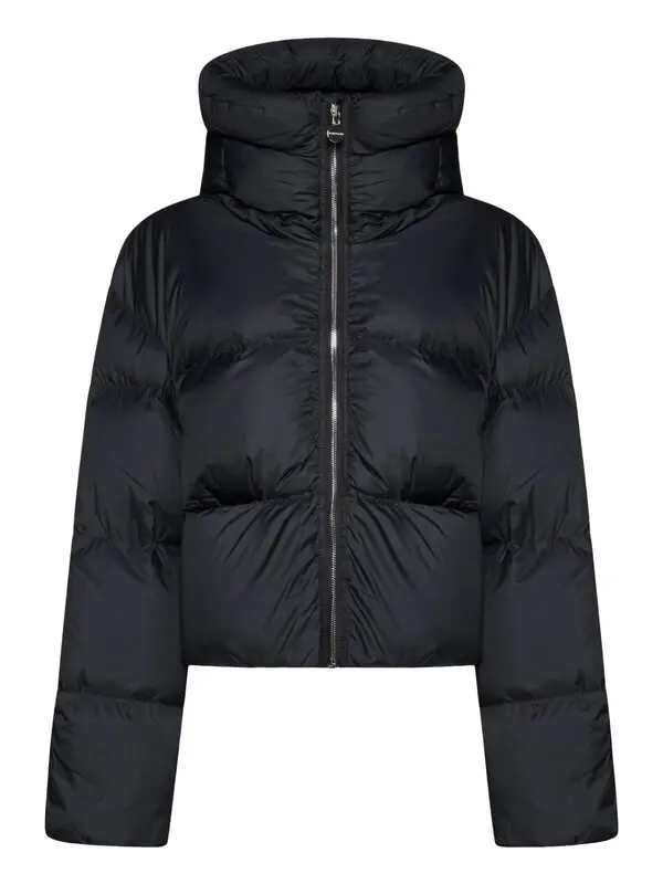 IENKI IENKI Padded Hooded Puffer Jacket - Black