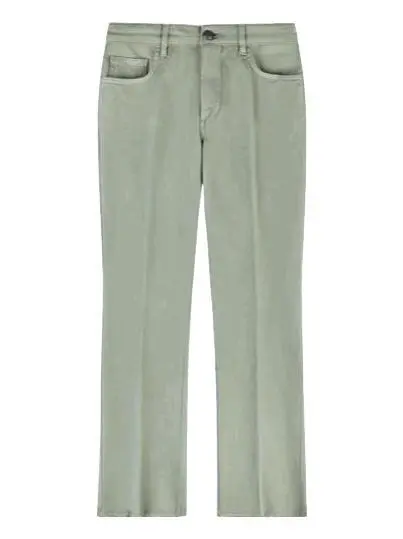 FAY Logo Patch 5-pocket Trousers - Gray