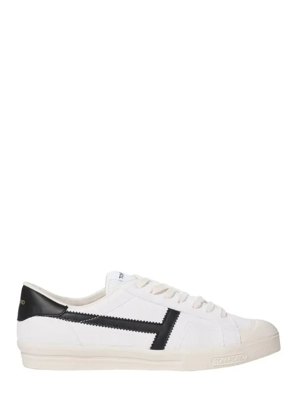 TOM FORD Warwick Lace-up Sneakers - White