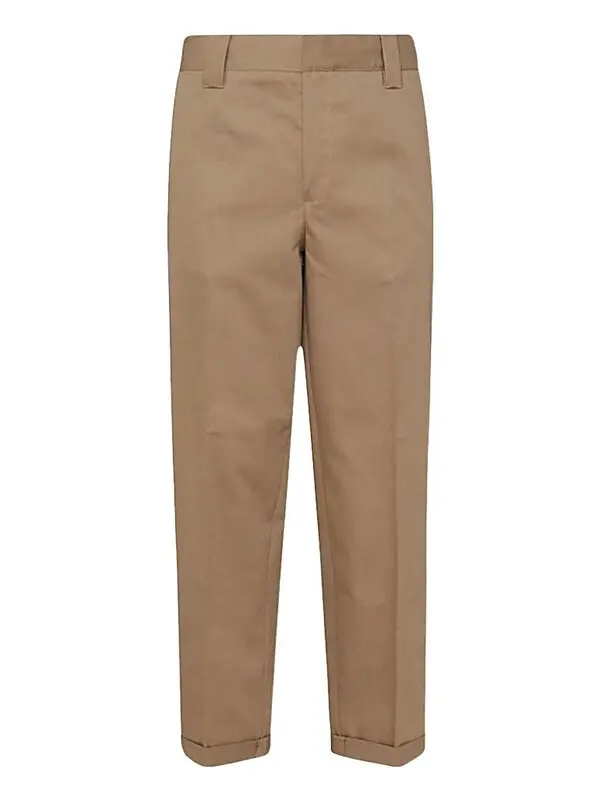 GOLDEN GOOSE Tailored Straight Leg Trousers - Brown