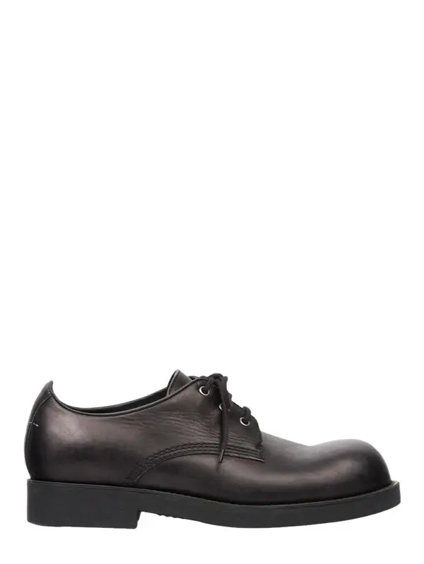 MAISON MARGIELA Derby Shoes With Eyelet Detailing - Black