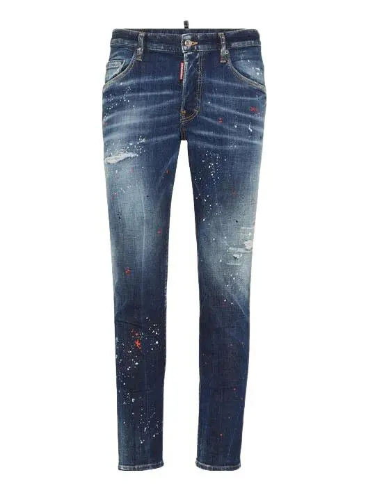 Dsquared2 Cool Guy Distressed Jeans - Blue