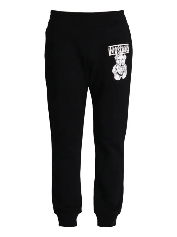 Moschino Logo-print Track Pants - Black
