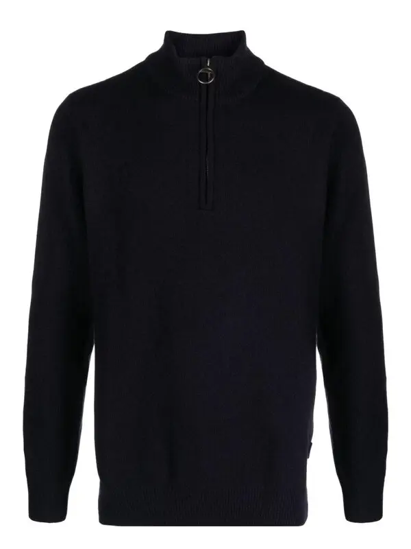 Barbour High-neck Knitted Jumper - Black