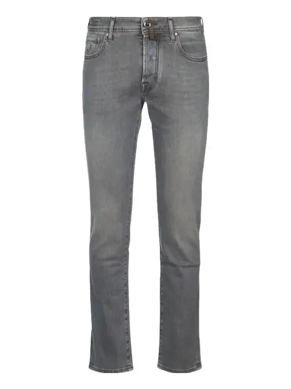 Jacob Cohen Belt Loop Jeans - Gray
