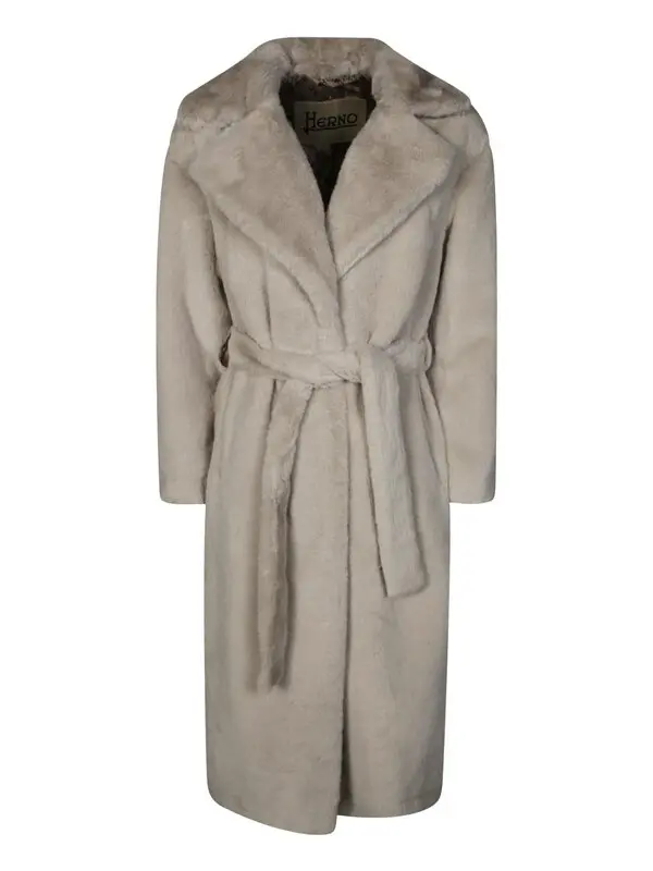 Herno Belted Waist Coat - Nude