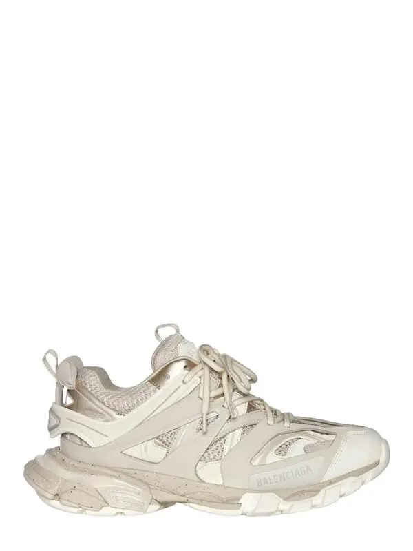 Balenciaga Track Meshed Laced Sneaker - Nude
