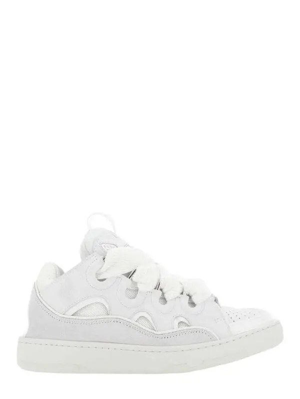 LANVIN Oversize-laces Low-top Sneakers - White