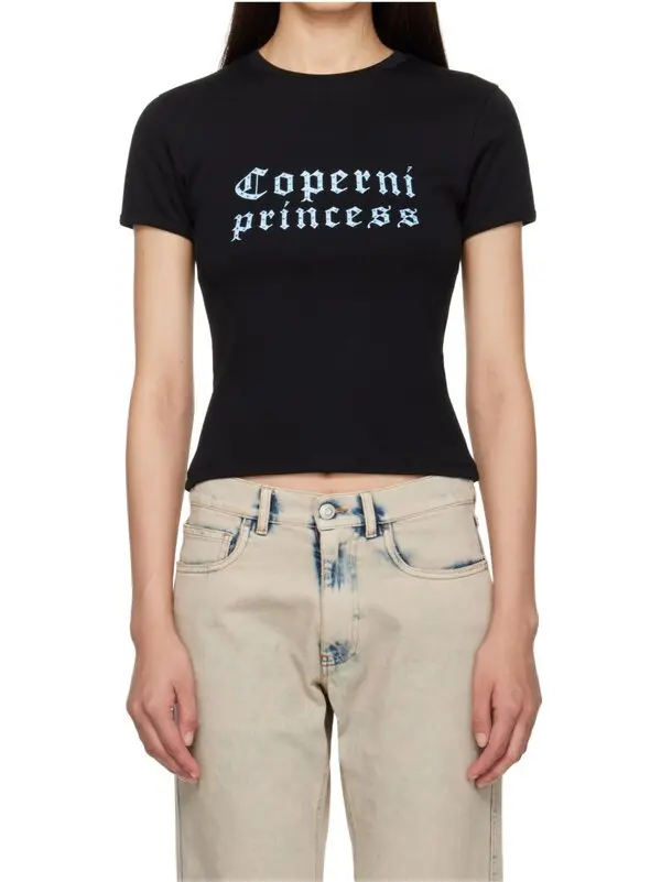 Coperni Logo Crew Neck T-shirt - Nude