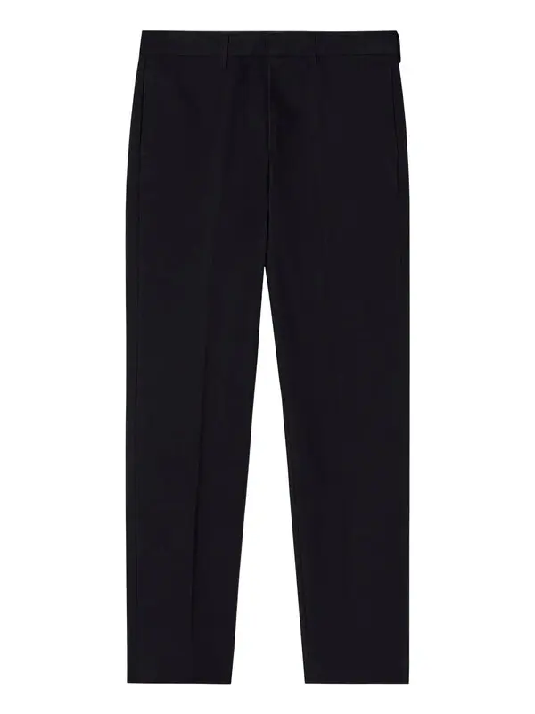 Emporio Armani Belt Loop Casual Pants - Black