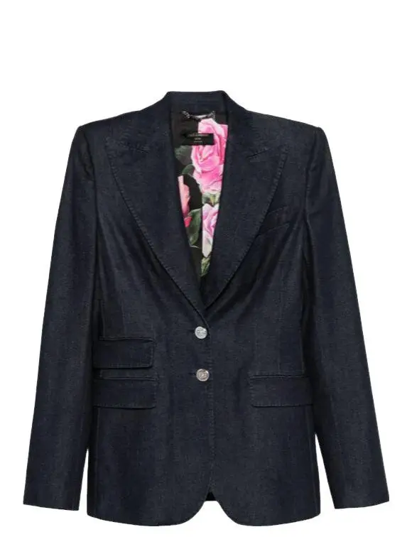 Dolce & Gabbana Denim Blazer - Indigo Blue